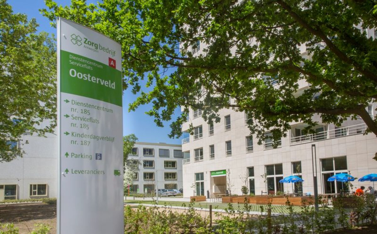 Dienstencentrum Oosterveld in Wilrijk. Zorgbedrijf Antwerpen